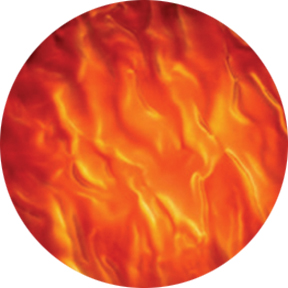 Rosco Gobo - Red Ripple