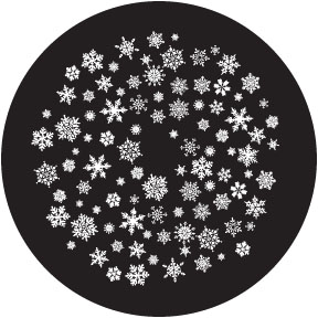 Rosco Gobo - Snowflakes 4 Large