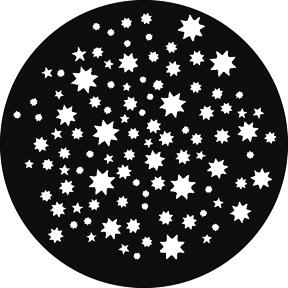 Rosco Gobo - Stars on Stars