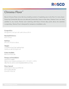 Chroma Floor | Rosco